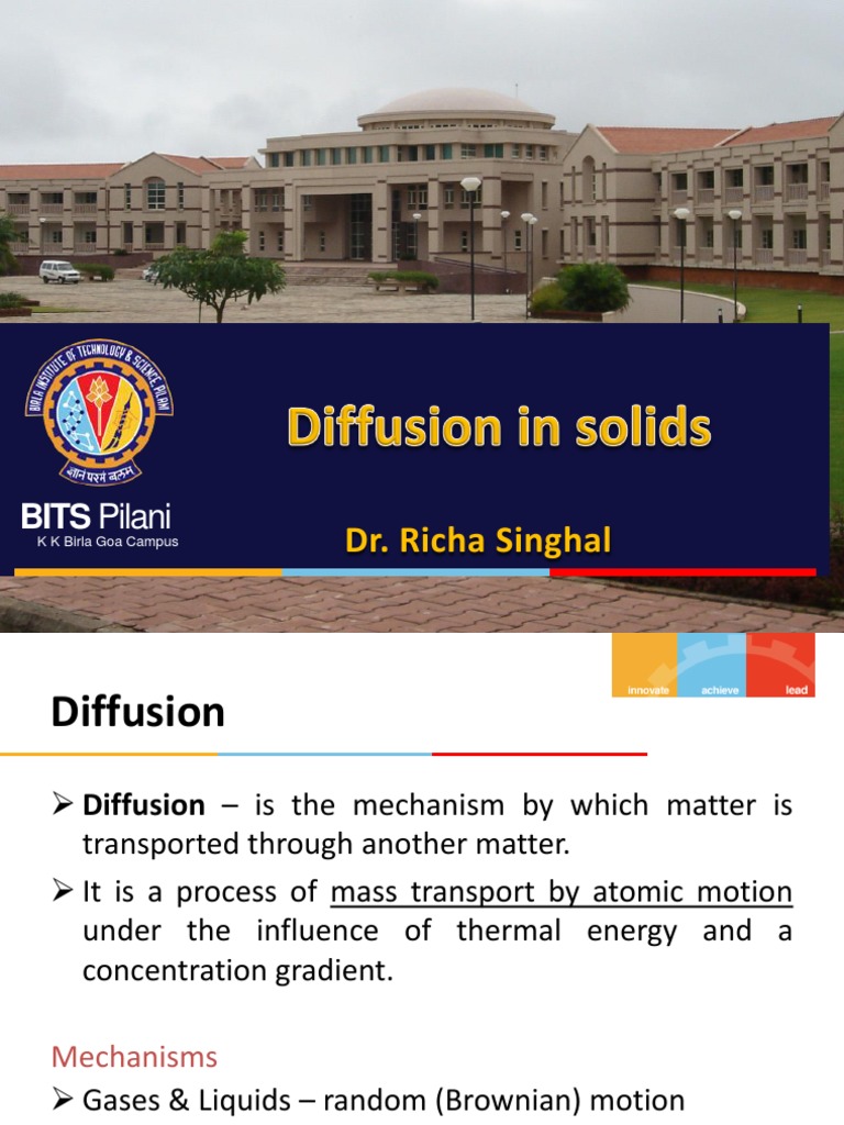 Ch-05 (Diffusion) | PDF