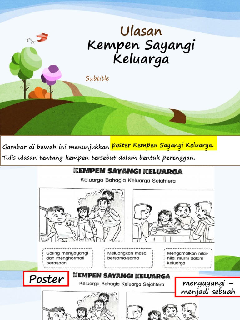 Ulasan Sayangi Keluarga Pdf