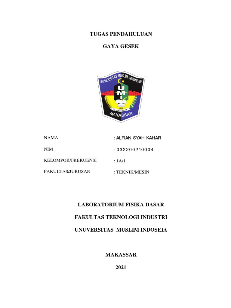 Sampul TP PDF | PDF | Teknologi & Rekayasa
