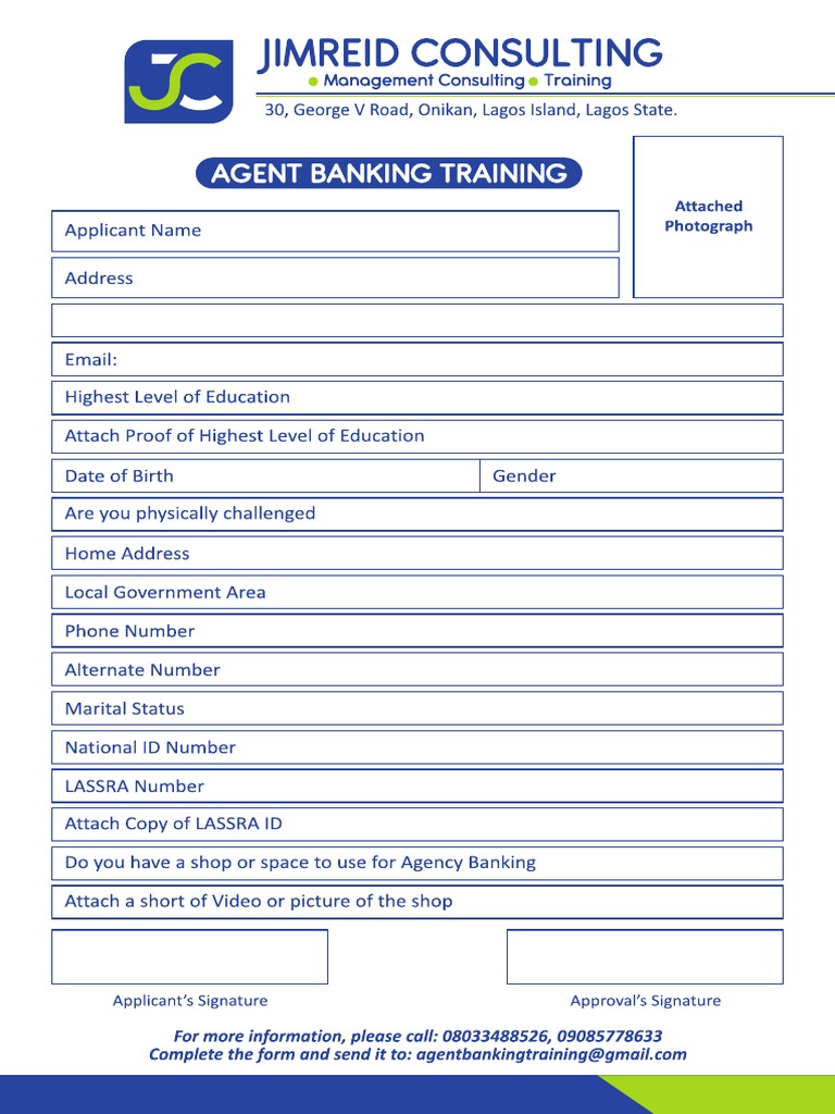 Jimreid Consulting Form PDF | PDF