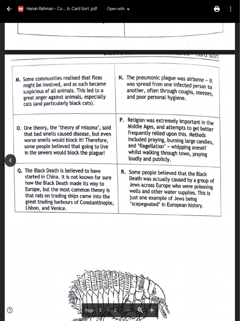 The Black Death 2 PDF | PDF | Black Death | Public Health