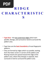 Understanding Fingerprint Characteristics | PDF | Fingerprint