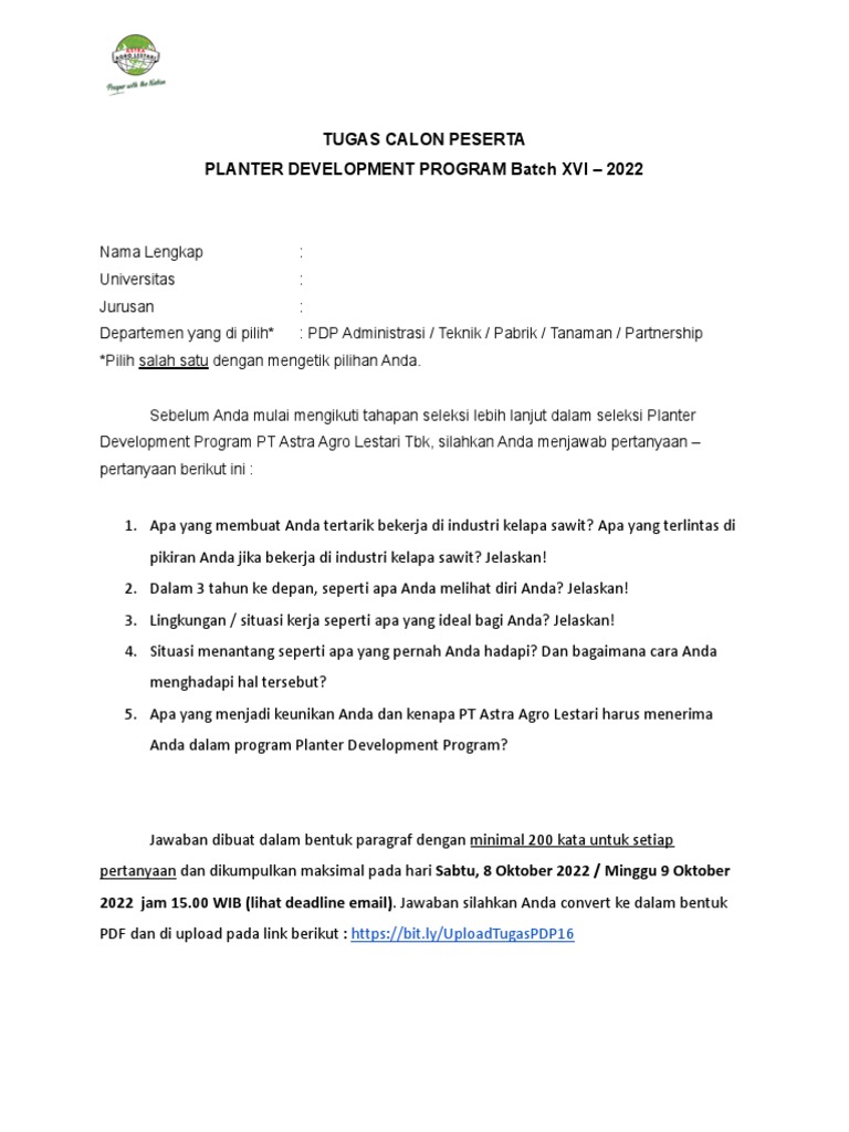 Tugas Peserta PDP 16 PDF | PDF | Bisnis