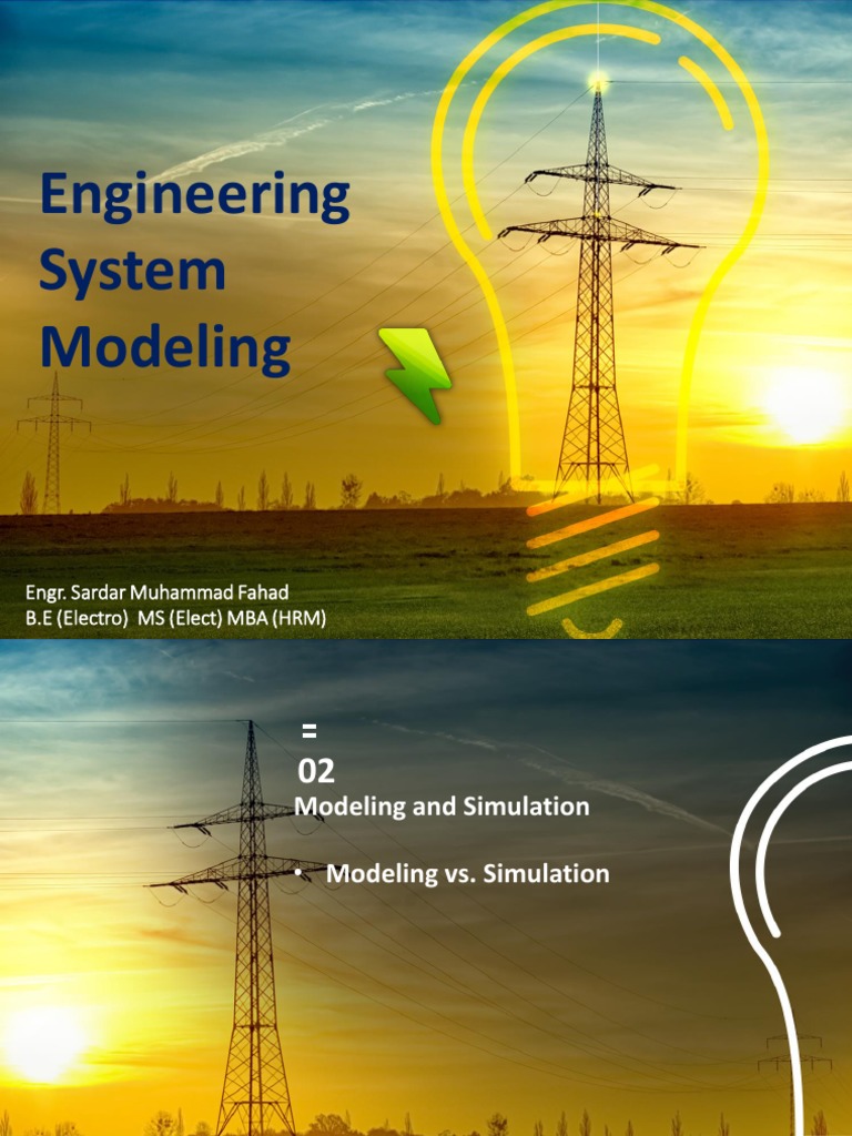 Engineering System Modeling Lecture 2 Pdf 