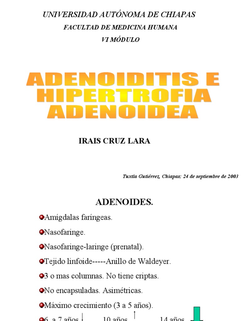 Adenoiditis | PDF