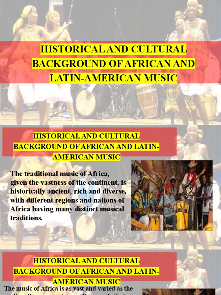 Afro-Latin American Music Overview | PDF