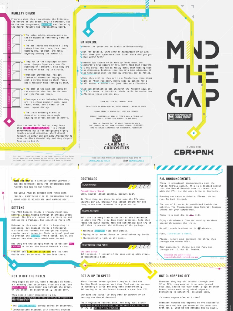 CBR PNK Mindthegap v01 PDF | PDF