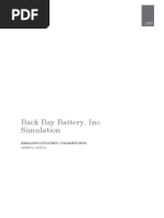 Back Bay Battery Simulation PDF | PDF | Sales | Research And Development