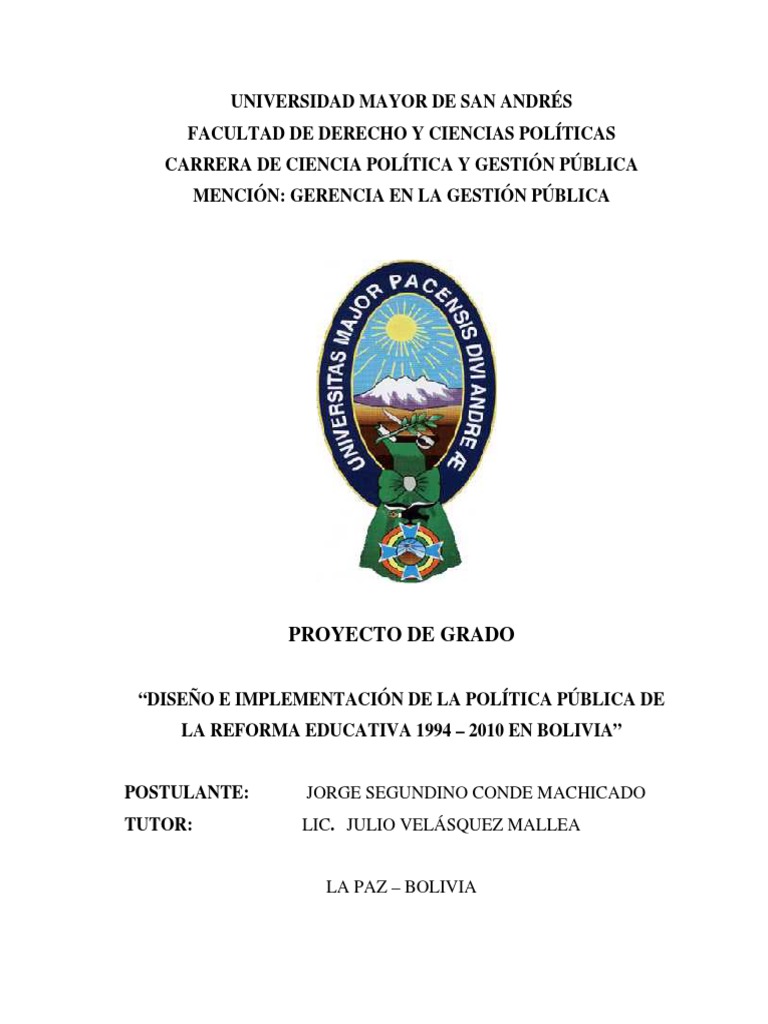 474 PDF | PDF | Bolivia | Evaluación