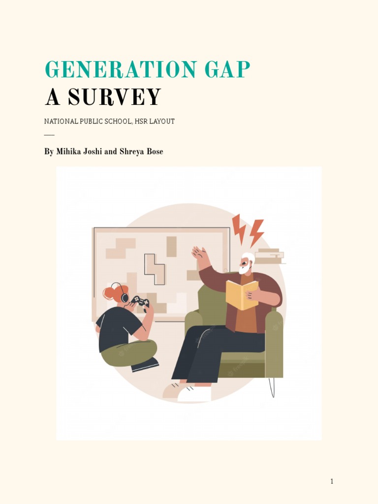 Generation Gap: Understanding Different Perspectives | PDF