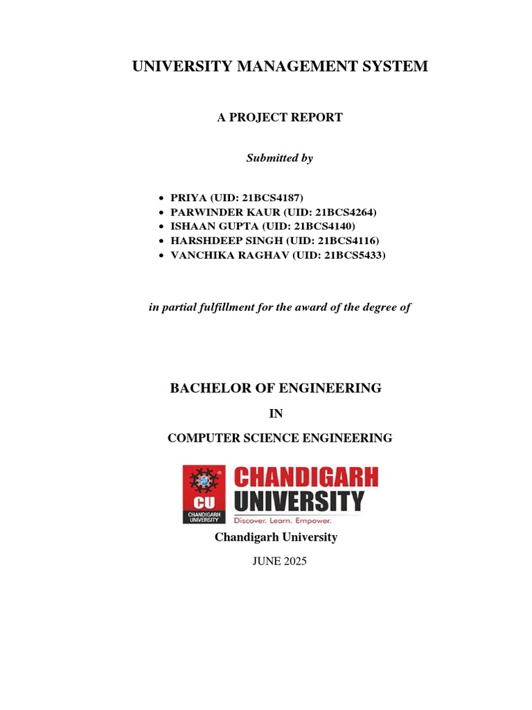 Ums Report 3 | PDF | Computers