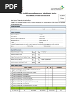 Student Health Card | PDF