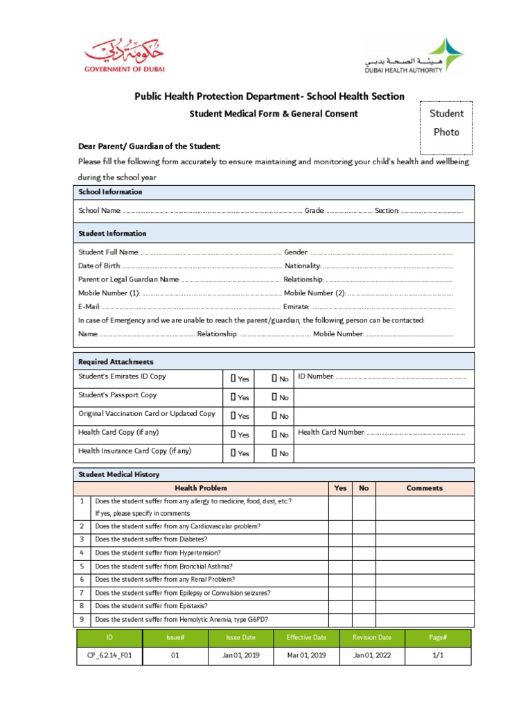DHA Medical Form | PDF DHA Medical Form | PDF