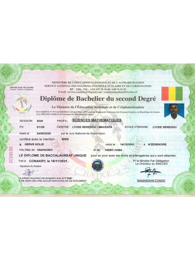 Diplôme PDF | PDF