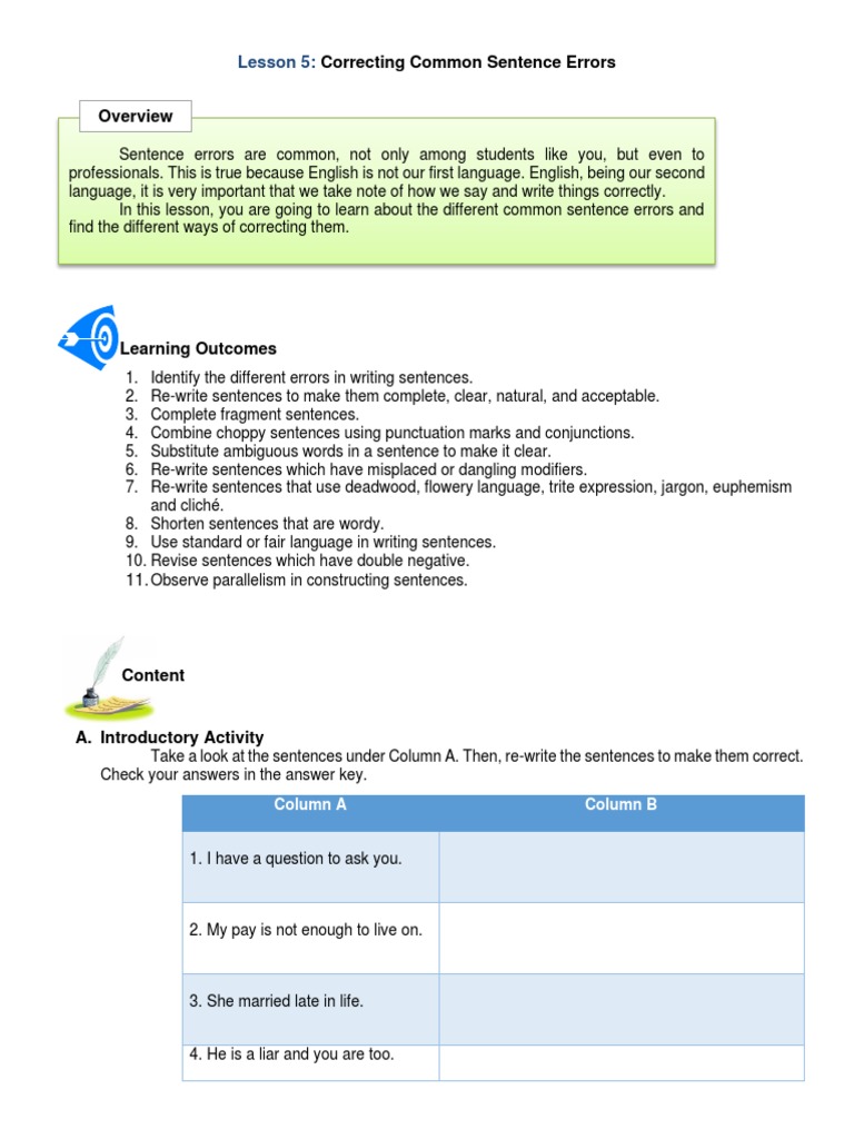 Module 1 Lesson 5 IER | PDF