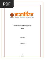 VIM Workflow and Invoice Processing Guide | PDF | Invoice | Software
