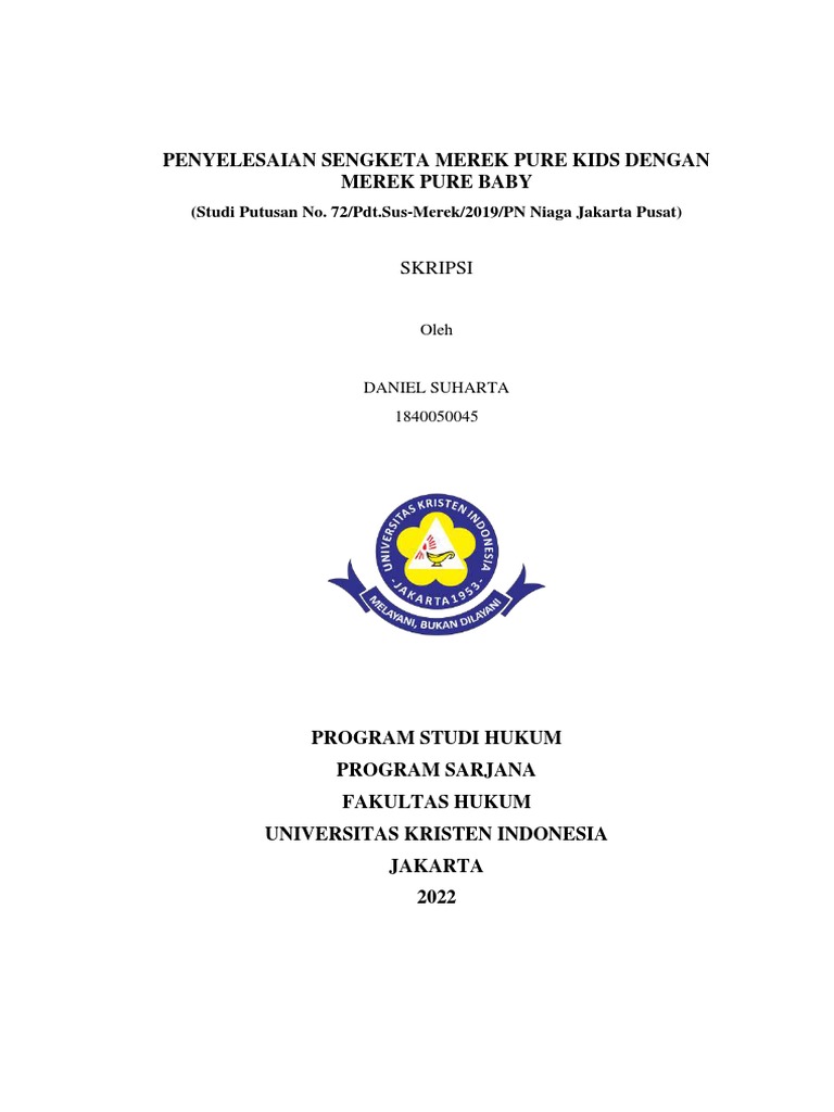 HalJudulAbstrakDaftarisiDaftarlampiran PDF | PDF