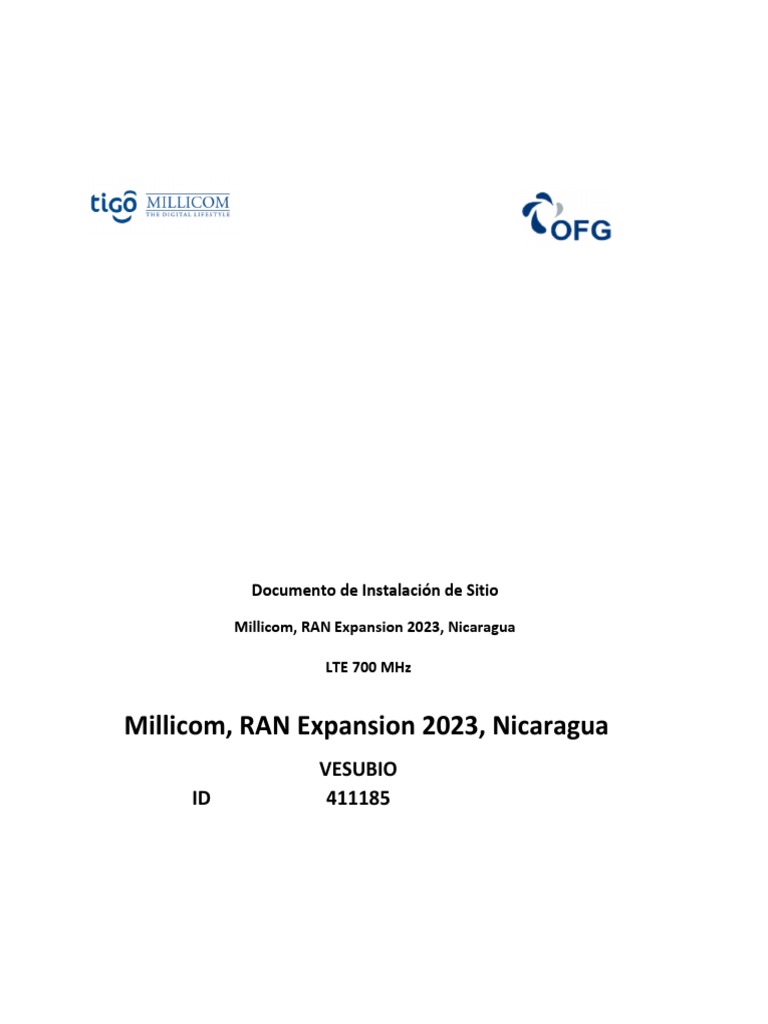 SID RBS BB6630 411185 - VESUBIO - RAN Expansion PDF | PDF