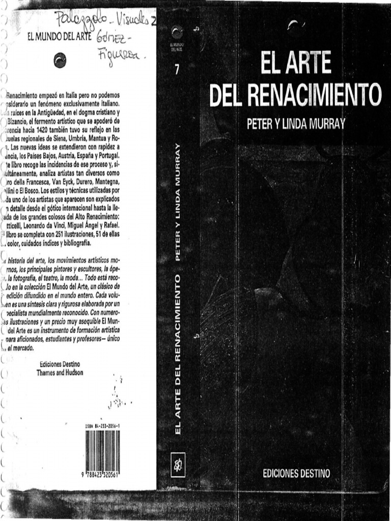 MURRAY, Peter y Linda 3 Tool - EL ARTE DEL RENACIMIENTO - Cap 3 PDF | PDF