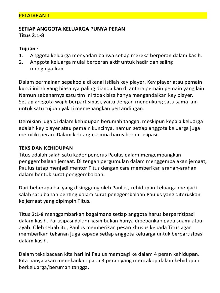 Materi KPW 2023 | PDF