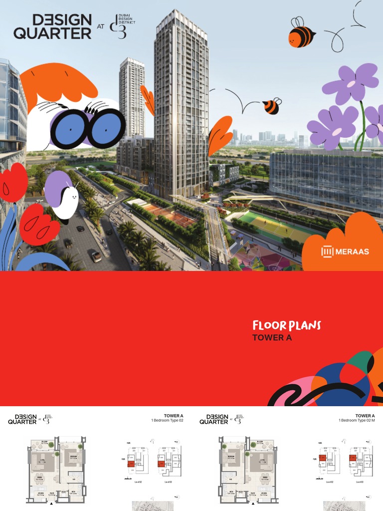 Floor-Plans ENGLISH-TowerA&C Digital PDF | PDF | Buildings And Structures