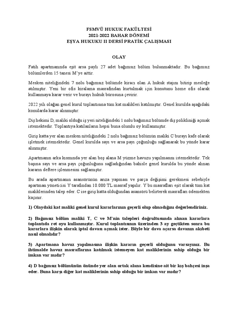 Vize Pratik 1 PDF | PDF