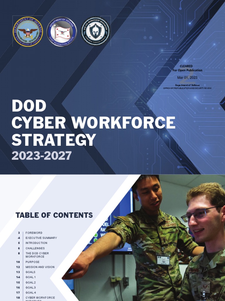 DoD Cyber Workforce Strategy 2023-2027 | PDF | Computer Security | Security