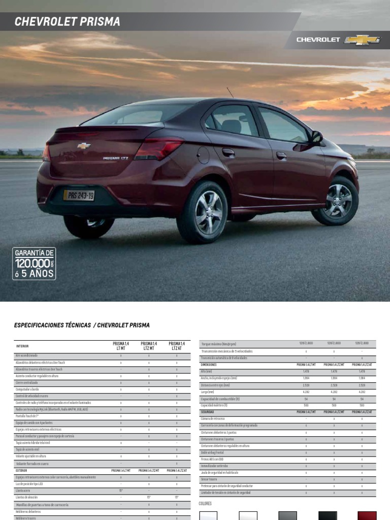 Chevrolet Prisma2017 PDF | PDF