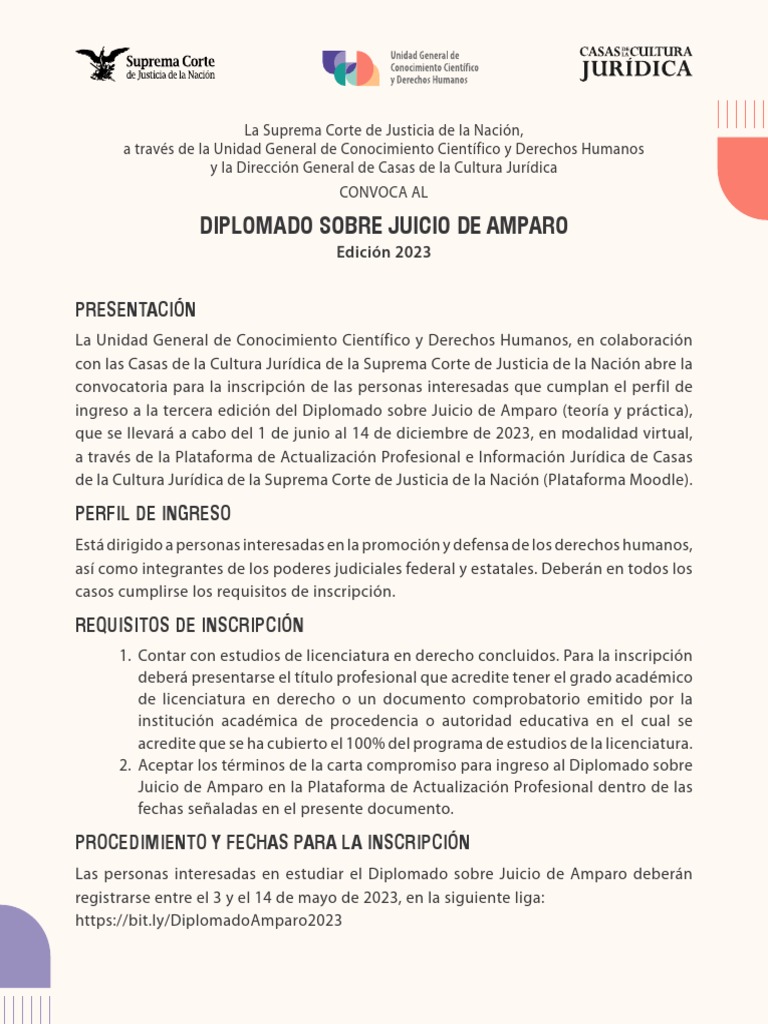 Convocatoria DJA 2023 PDF | PDF