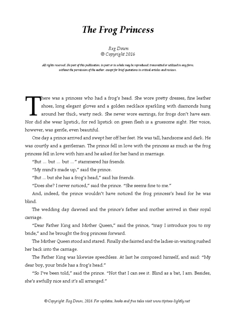 The Frog Princess | PDF