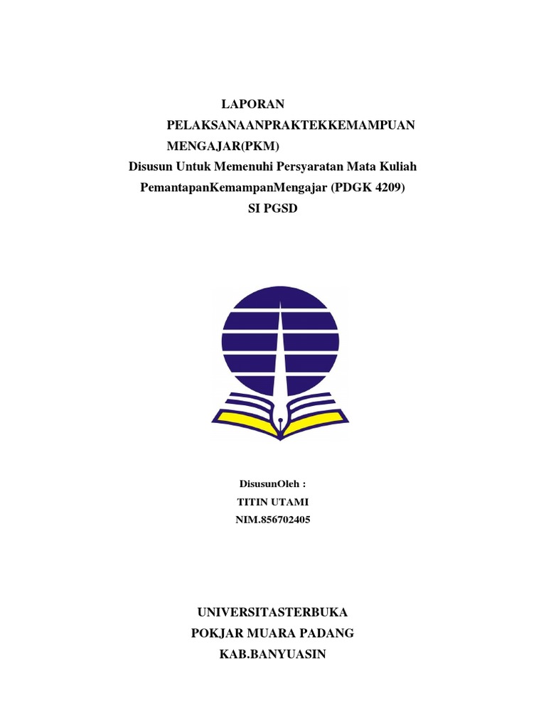 Laporan PKM Titin Utami PDF | PDF | Karier & Perkembangan | Bisnis