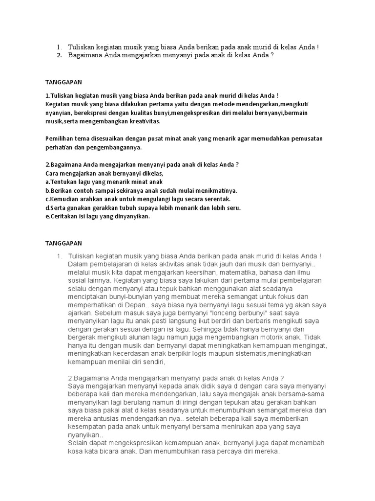 Diskusi 4 - Metode Pengembangan Seni | PDF