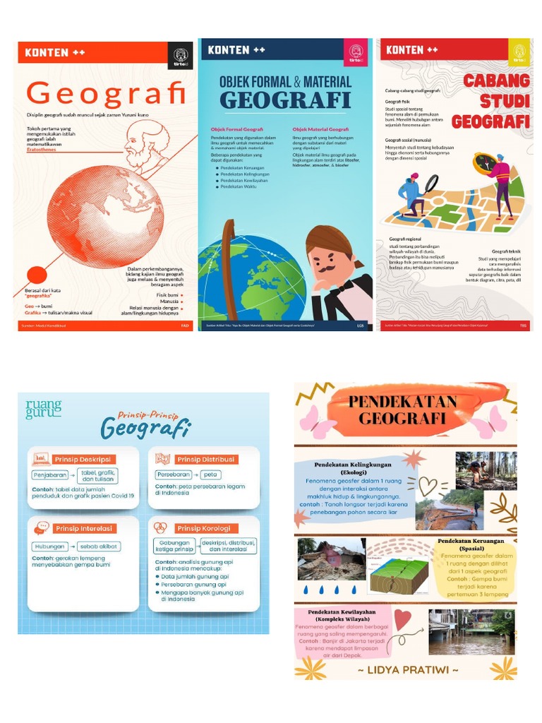 infografis geografi.docx | PDF