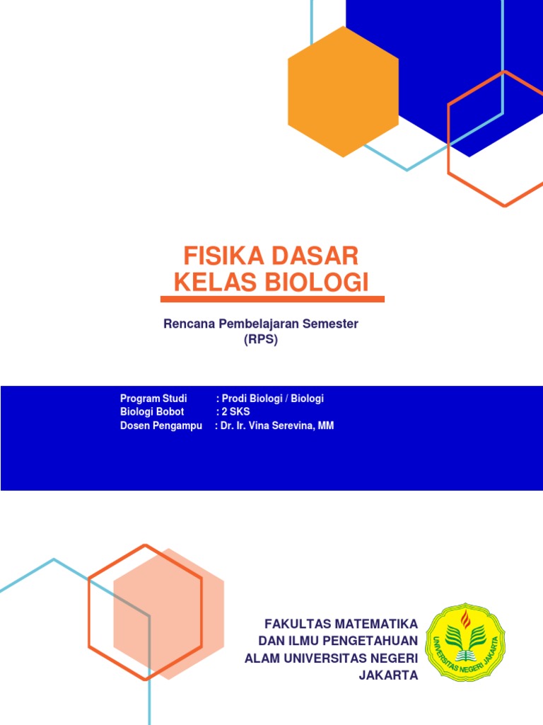 Rps Fisdas-biologi&Pendidikan Biologi | PDF