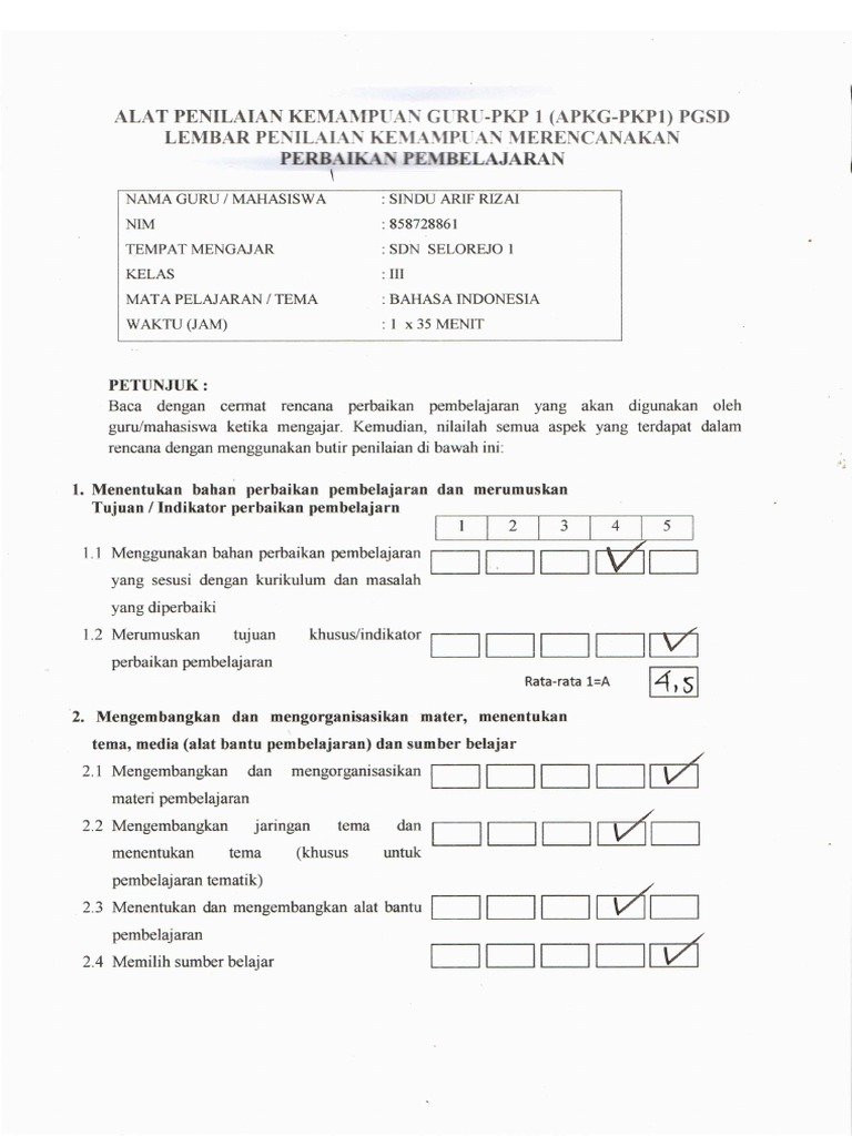 APKG 1 Siklus 2 PDF | PDF