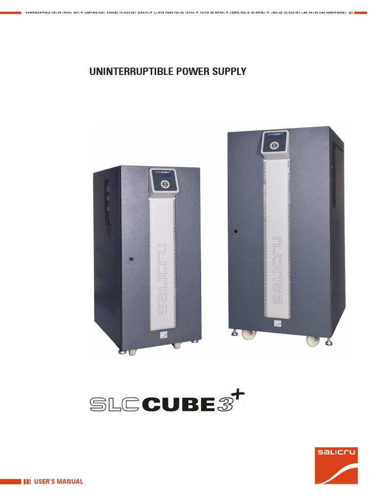 UPS User Manual and Installation Guide | PDF