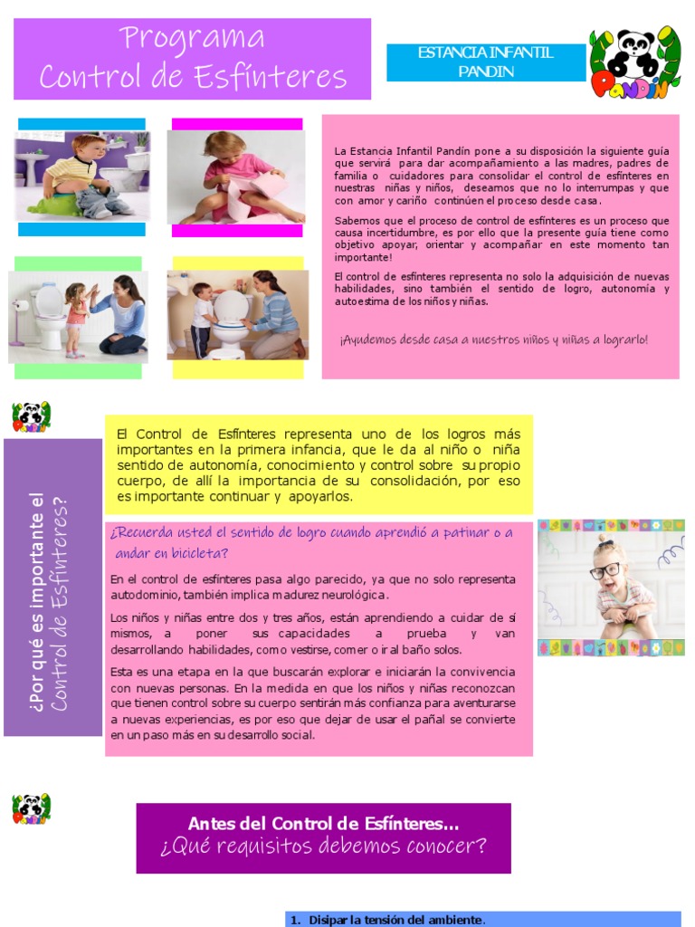 Guía para Control de Esfínteres en Niños | PDF | Relaciones personales ...