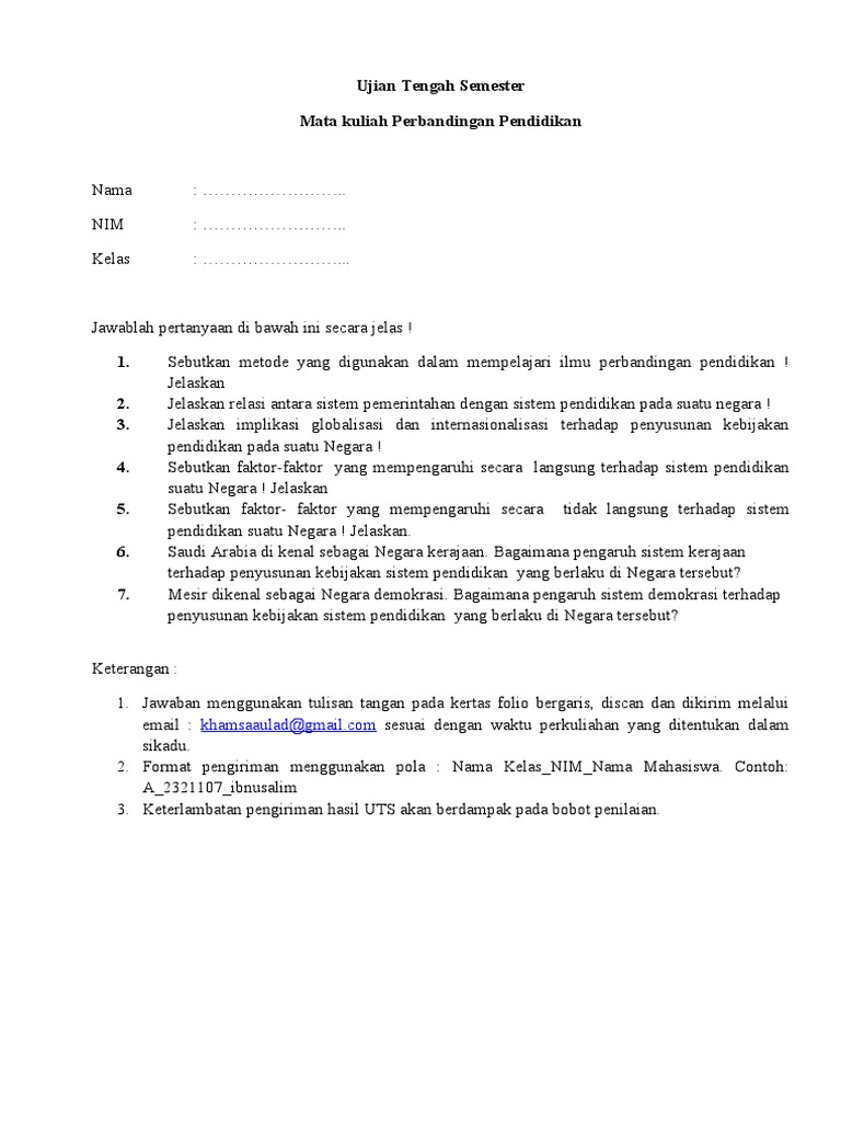 Perbandingan Pendidikan | PDF | Kesehatan Holistik | Sains & Matematika