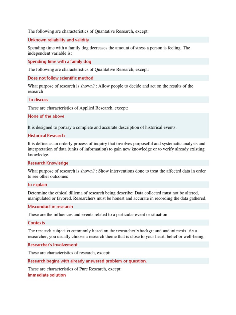 Practical Research 1 PDF | PDF