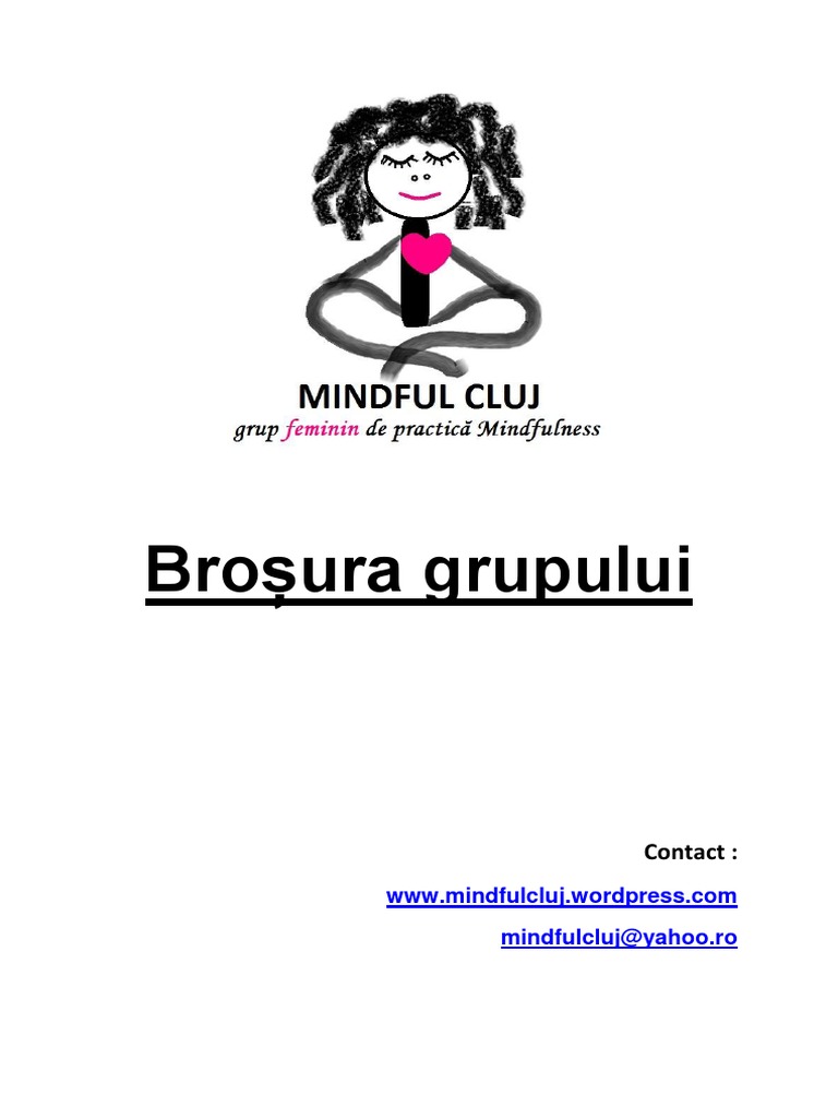 Brosura Mindfulness PDF | PDF