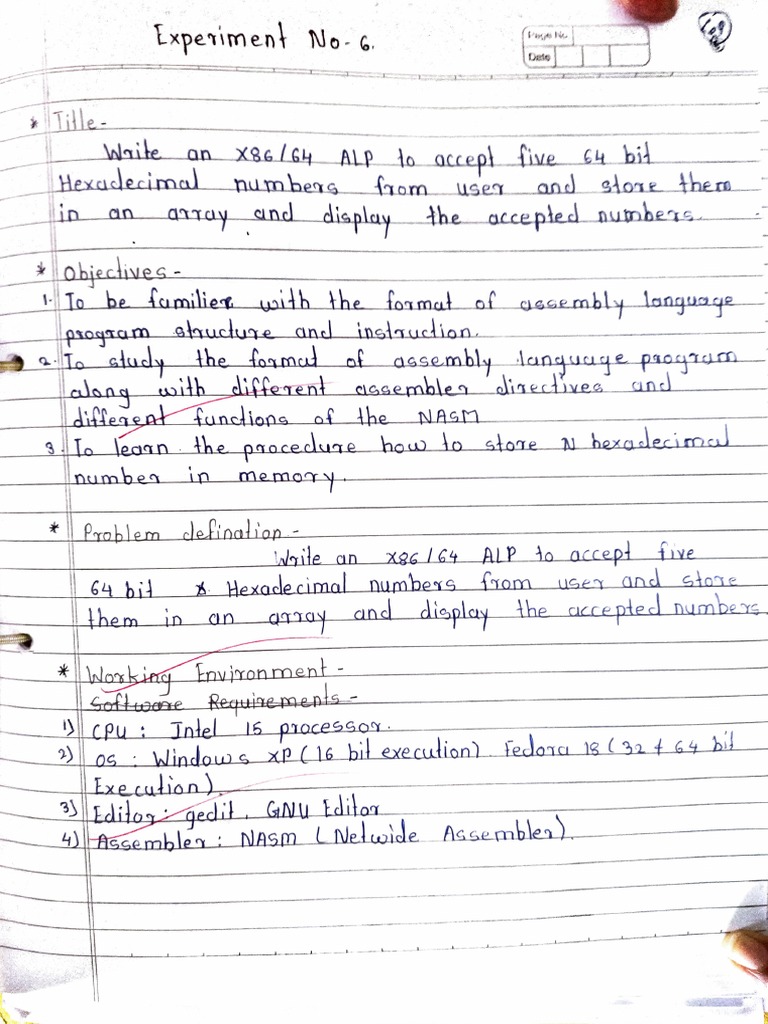 Assembly Language Basics | PDF