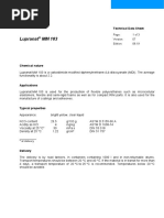 Basf Tds - Lupranate m20s | PDF | Materials | Chemistry