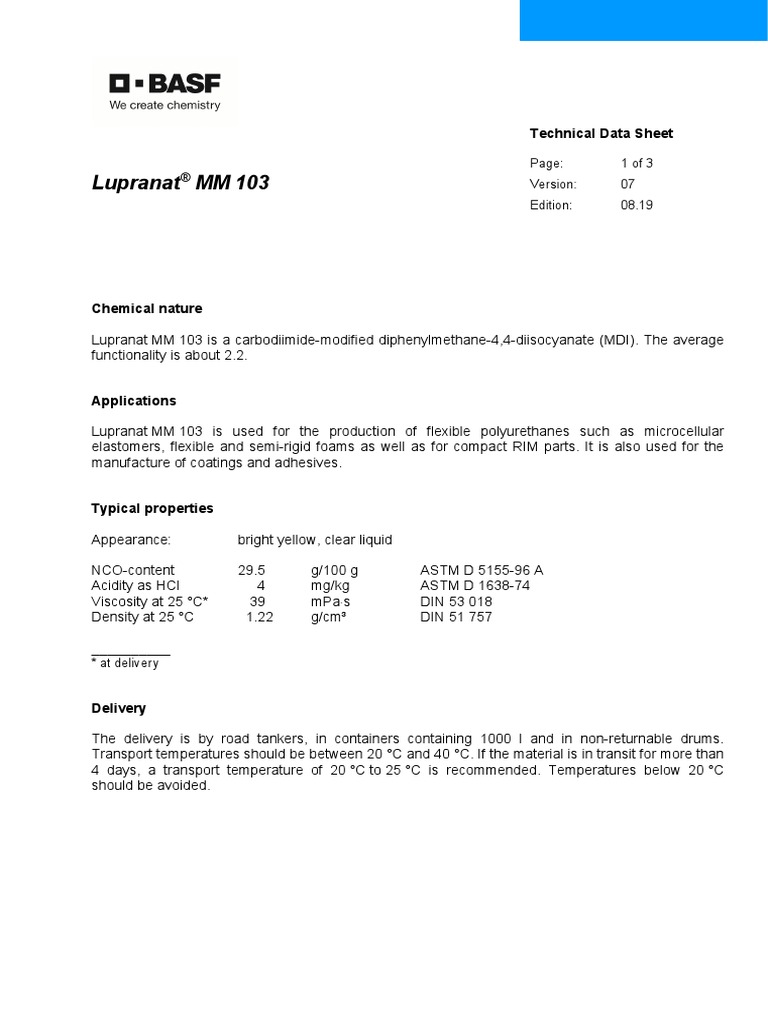 Lupranat MM103 PDF | PDF