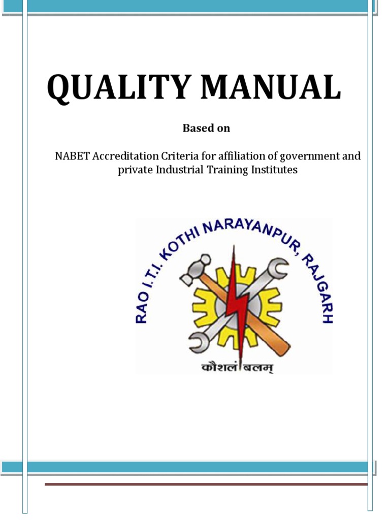 Quality Manual | PDF