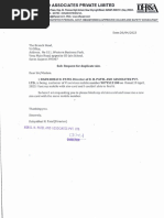 Sim Request Letter | PDF