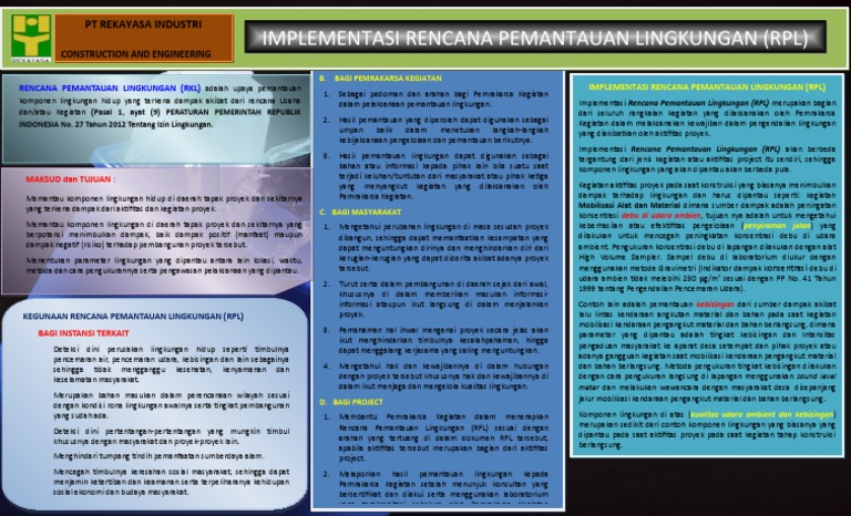 Implementasi Rencana Pemantauan Lingkungan | PDF