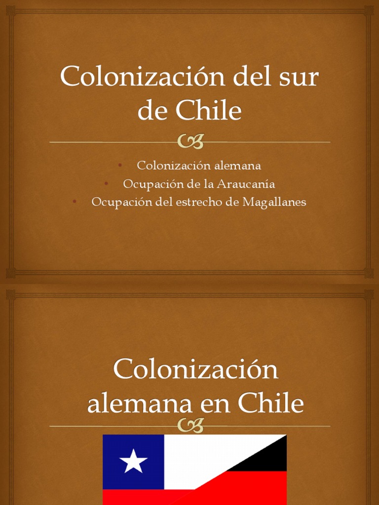 Colonización Del Sur de Chile | PDF | Chile | América del Sur