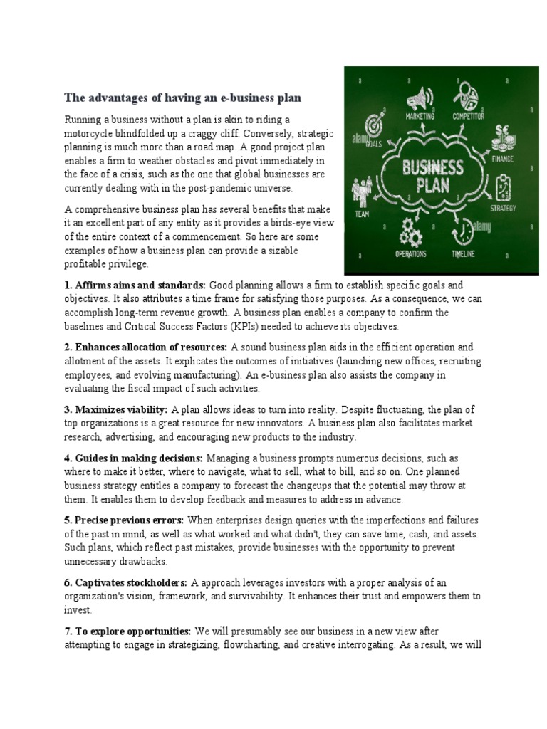 Maximizing Business Success through Strategic Planning: An Analysis of the Key Benefits of ...