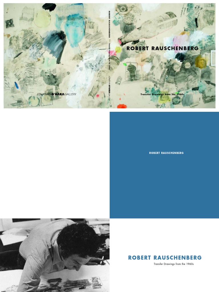 Robert Rauschenberg Transfer Drawings From 1960s PDF | PDF