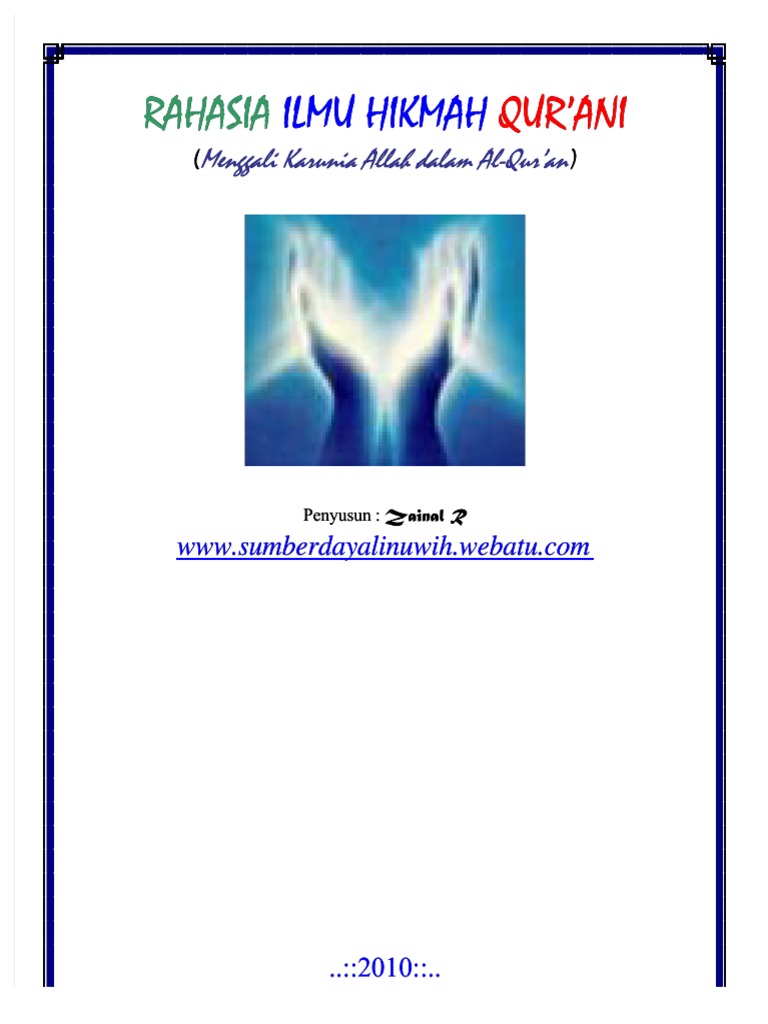 Rahasia Ilmu Hikmah Qurani1 - Compress PDF | PDF | Agama & Spiritualitas